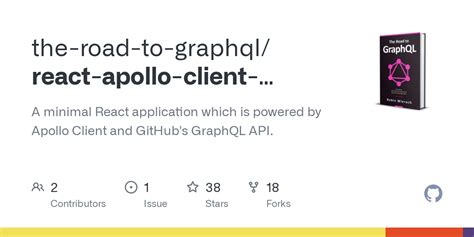 GitHub The Road To Graphql React Apollo Client Example A Minimal React Application Which Is