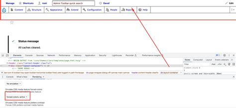 In Forced Color Active Toolbar Navbar Should Be Separate From Each Other Drupal Org