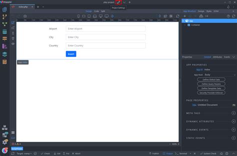 Using Php Composer Server Side Components Wappler Community