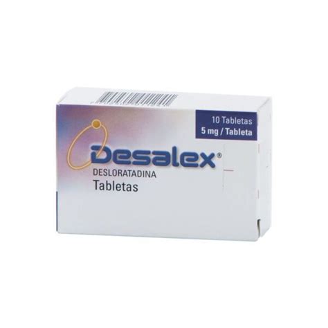 Desalex 5 Mg 10 Tabletas Droguería Farmaton