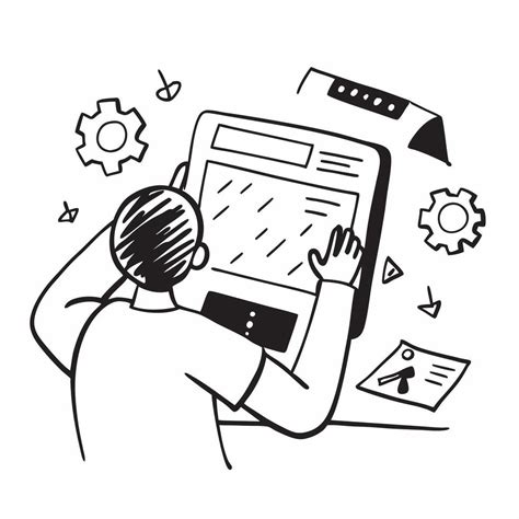 software developer coding a complex program concept as a software