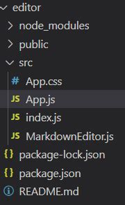 Create a Markdown Editor using React Hooks and CodeMirror | GeeksforGeeks