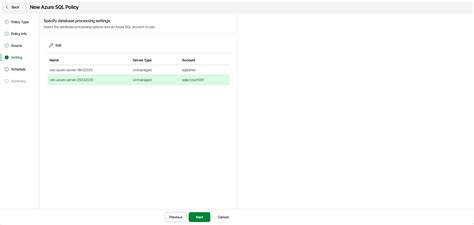 Step 5 Specify Database Processing Settings Veeam Data Cloud For