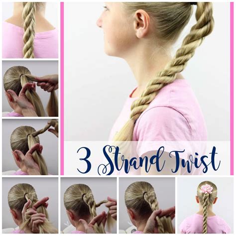 Did You Have Ever Try This ︎3 Strand Rope Twist Braid ︎ Instead Of 2 Strands How To Braid