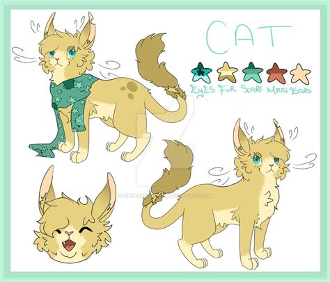 Cat Oc Ref Sheet By Gingersnaparts On Deviantart