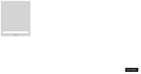 Socket Sandbox Codesandbox