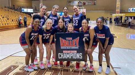 Belmont Women S Basketball Captures First MVC Regular Season