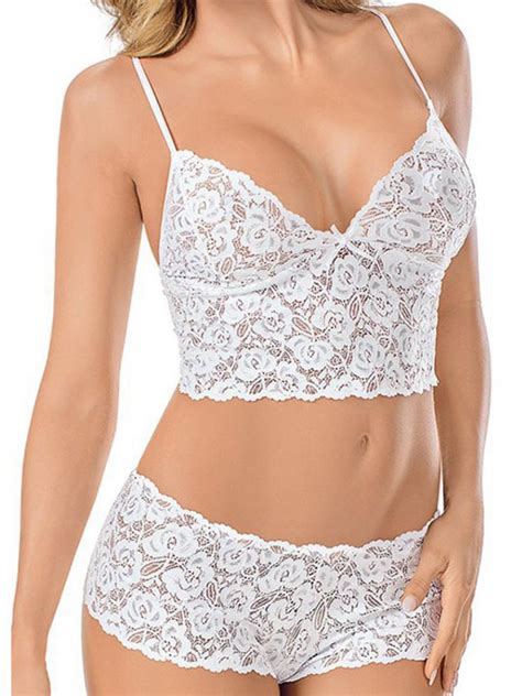 Lace Bra And Panty Set Sexy Two Piece Lingerie