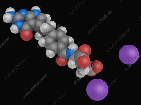 Pemetrexed Disodium Drug Molecule Stock Image F004 8655 Science Photo Library