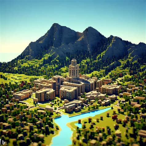 Boulder In Minecraft Ai Generated R Boulder