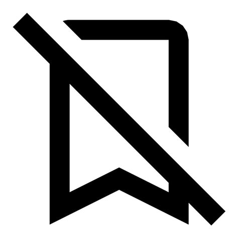 Bookmark No Vector Svg Icon Svg Repo