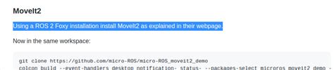 Error When Movelt Demo Simulation Installation Issue 8 Micro ROS Micro ROS Moveit2 Demo