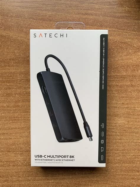 Адаптер Satechi Usb C Multiport Adapter 8k With Ethernet V3 1 600 грн Аксесуари для