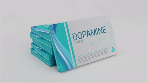 Dopamine Tablets In Medicine Box Infographics Motion Graphics Ft