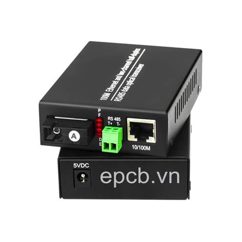 Bộ Chuyển đổi Rs485 Sang Quang Và Ethernet Model Rs485 Fib Eth 01
