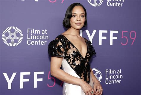Tessa Thompson In A See Through Dress At Passing Premiere Photos The Fappening