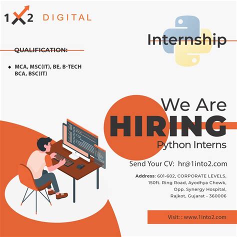one x two hr on linkedin wearehiring pythondeveloper internship