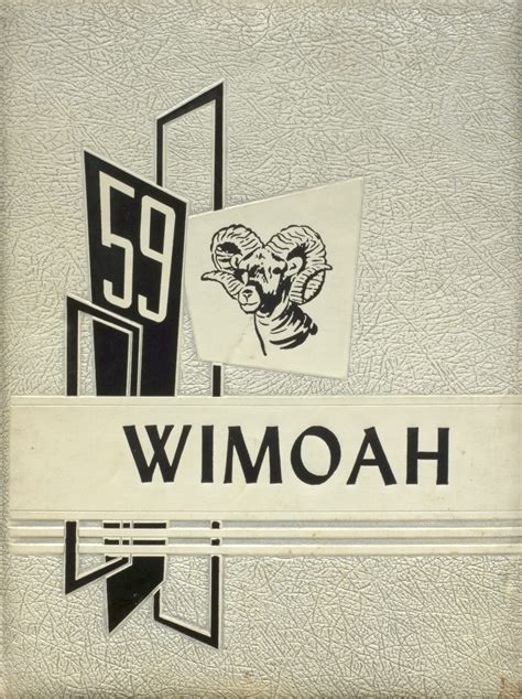 1959 Yearbook From West Valley High School From Yakima Washington For Sale