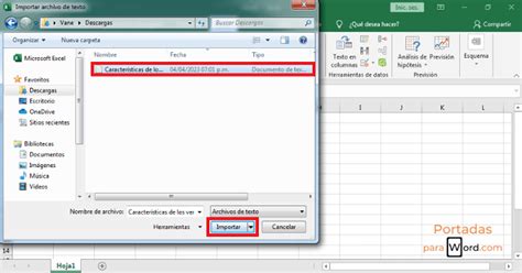 Cómo convertir un texto de Word en tabla de Excel Portadas para Word