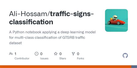 Github Ali Hossamtraffic Signs Classification A Python Notebook