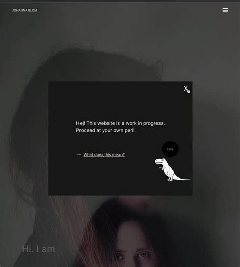 johanna blom on linkedin folio yolo wip react gsap animations css