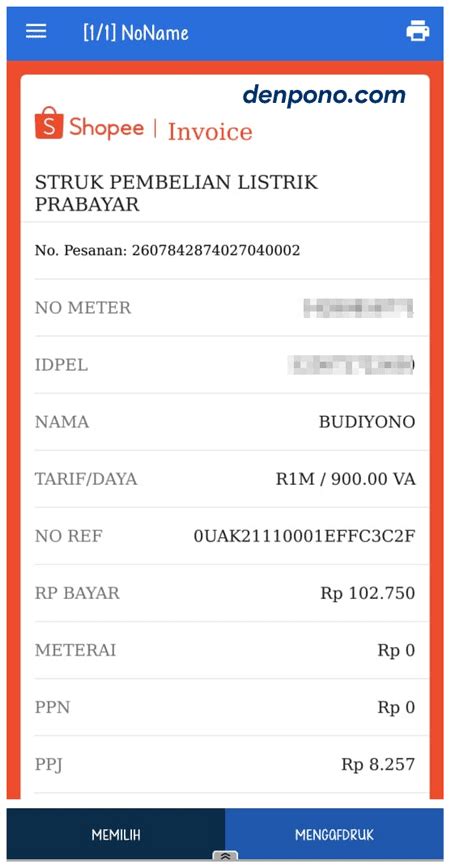 Detail Contoh Invoice Shopee Koleksi Nomer 26