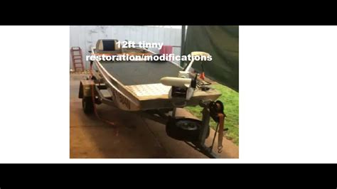 12ft Tinny Restorationmodifications Youtube