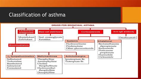 Amit Yadav Topic Athma And Classification Of Asthma Pptx Pptx Lung