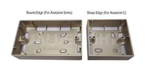 Schneider Avataron Avataron C Compatible Switch Socket Surface Mounting Box Exposed Casing Tv