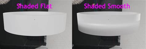 Mesh Shade Smooth Creates Gradient Artifact That Shows Through