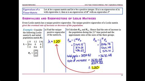 Eigenvalues Part 1 Youtube