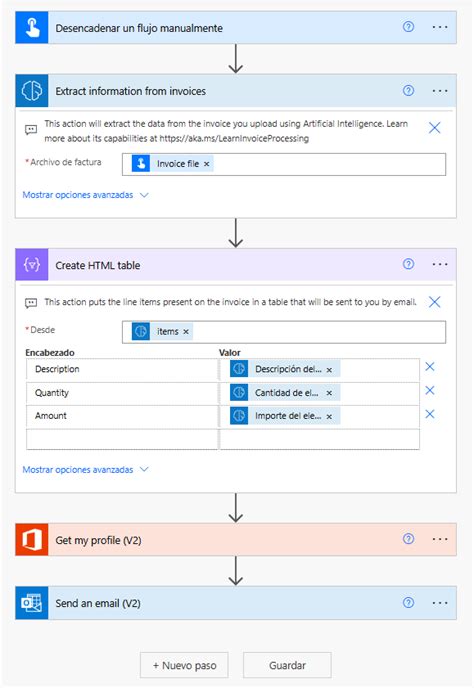 Modelos De Ia Obteniendo Datos De Una Factura Con Power Automate