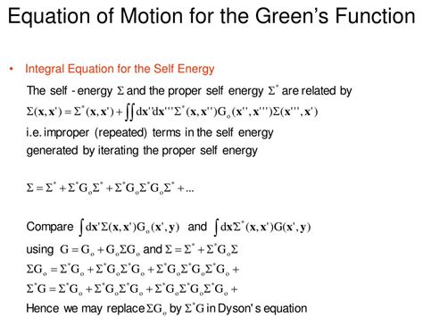 PPT Many Body Greens Functions PowerPoint Presentation Free Download ID 4362667