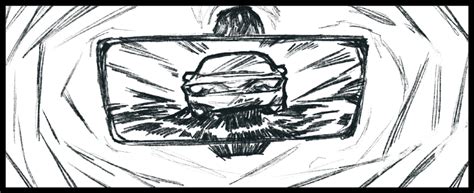Storyboard 1 Car Chase And Crash Behance