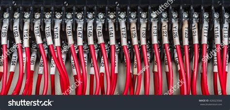 Wiring Control Panel Wires Stock Photo Shutterstock