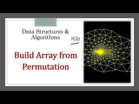 Build Array from Permutation | LeetCode 1920 | C++ - YouTube