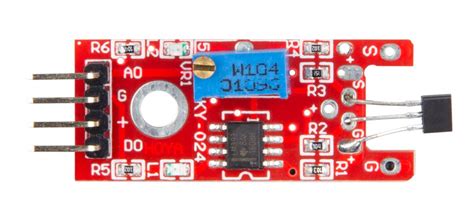 magnetisme sensor hall effect module 49e lm393 domoticx