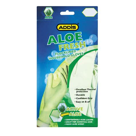 Gloves Aloe Vera Medium Crazy Plastics