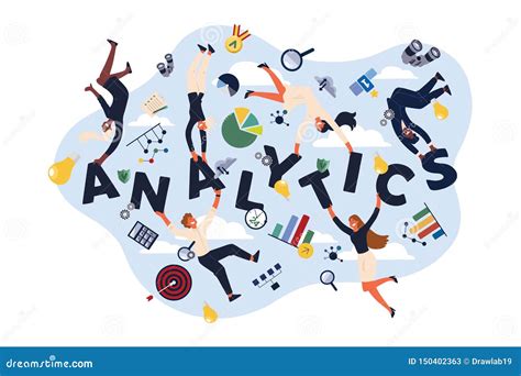 Analytics Experts Economists Analysts Making Kpi Presentations Representing Information In