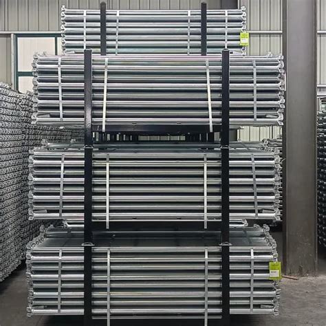 Heavy Duty Modular Andamio Layher Ringlock Scaffolding System Used In Oil And Gas Refineries
