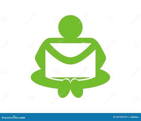 Monk Logo Icon Design Cartoon Vector 297947417