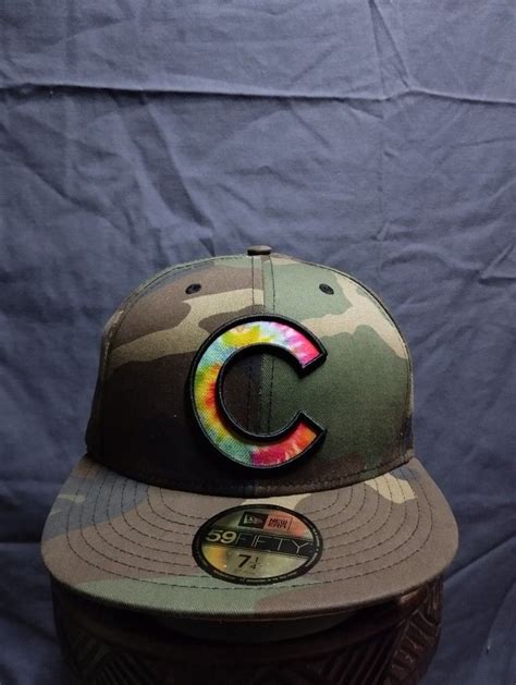 Chicago Cubs Camouflage Cap Men S Fashion Watches Accessories Caps Hats On Carousell