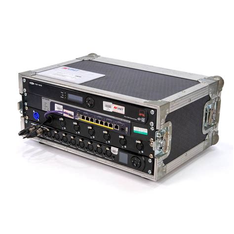 Artnet 8 Way And 2x8 Buffer Distribution Rack Av Unit