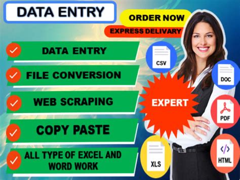 Do Data Entry Copy Paste Typing Web Research And Excel By Prabhacp Fiverr