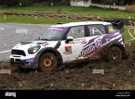 Istanbul Turkey December 16 2018 Halim Ates Drives Mini Jcw Wrc During Final Race Of