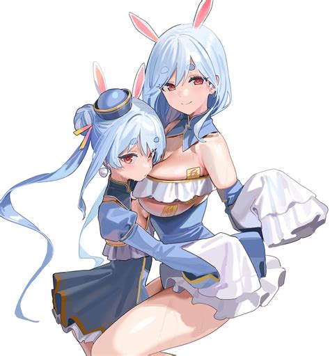 Usada Pekora And Pekomama Hololive Drawn By Kanzarin Danbooru