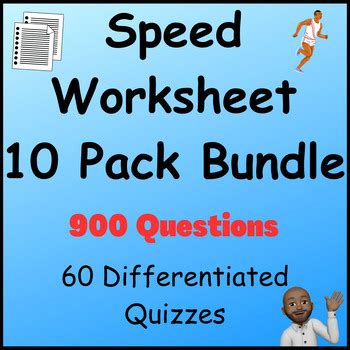 Physics Speed Quiz Bundle Worksheet 60 Pack 900Q TPT