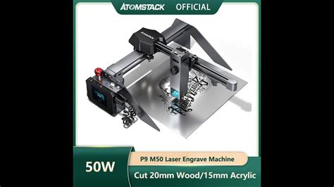 Atomstack P9 M50 Laser Engraver Shorts Youtube