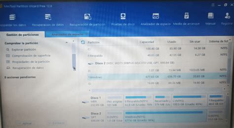 Cant Use The Check File System Option On Minitool Partition Wizard