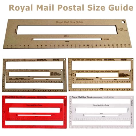 Royal Mail Ppi Letter Size Charge Guide Ruler Post Office Postal Price Sizer Eur 4 16 Picclick Fr